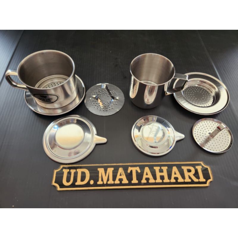 Jual Vietnam Drip / Alat Penyaring Kopi Dripper Stainless | Shopee ...