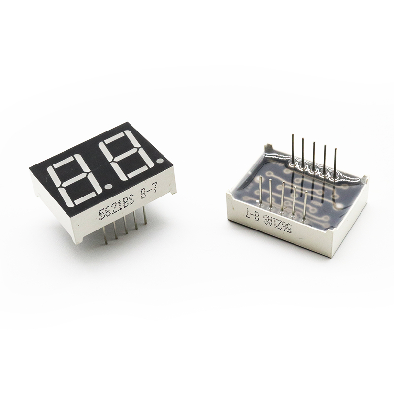 Jual Seven Segment 1.2" 7 Segment 1,2 inch Led 2 Digit 10 Pin Kaki ...