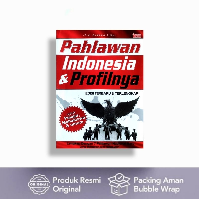 Jual Buku Pahlawan Indonesia & Profilnya:Edisi Terbaru & Terlengkap | Shopee Indonesia