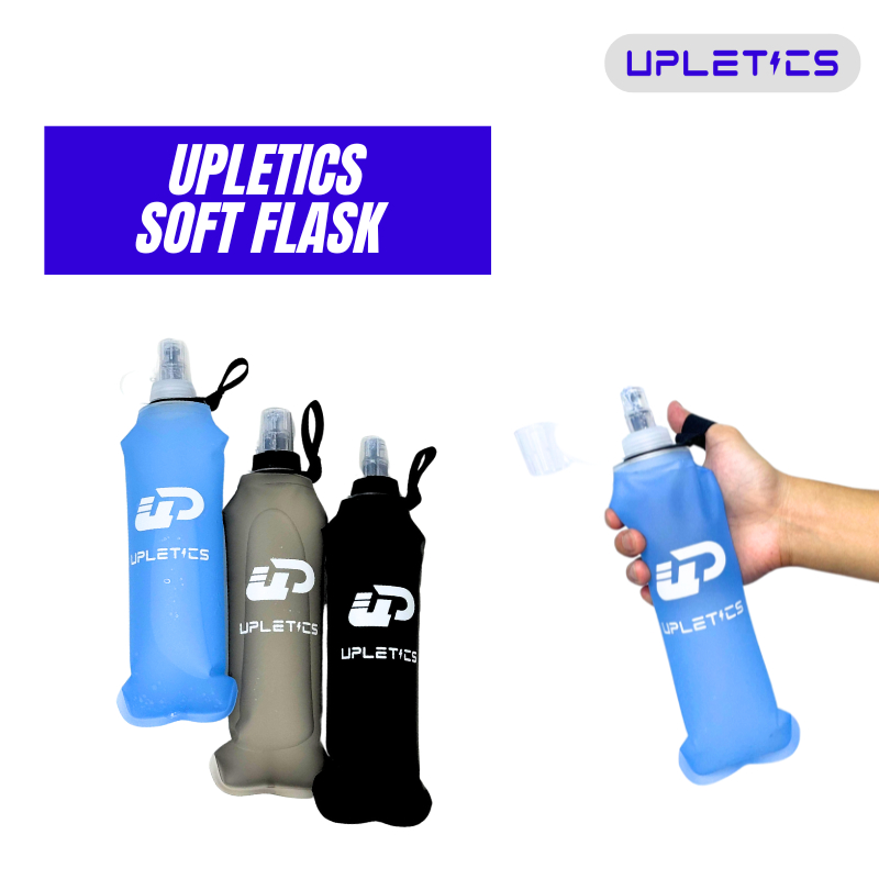 Jual Upletics Foldable Soft Flask 500 ML Sport Running Water Bottle ...