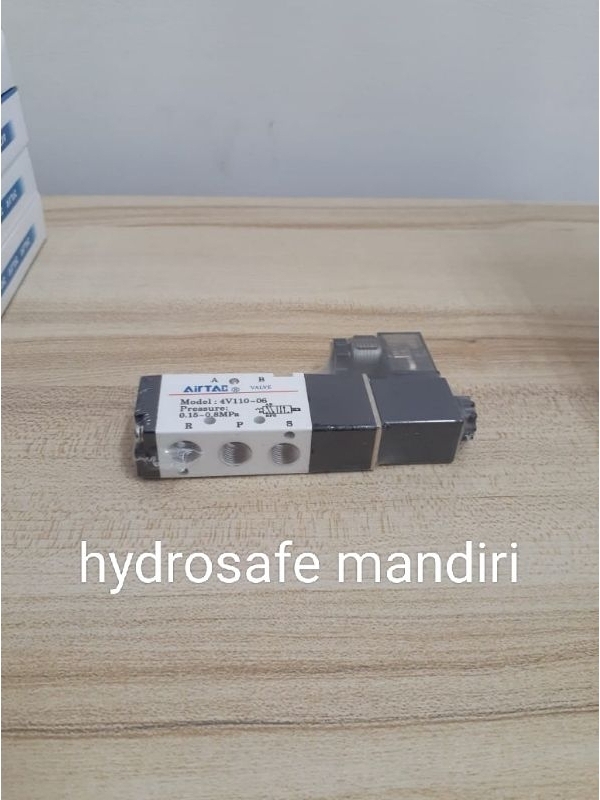 Jual Solenoid valve / Selenoid valve AIRTAC 4V110-06 | Shopee Indonesia