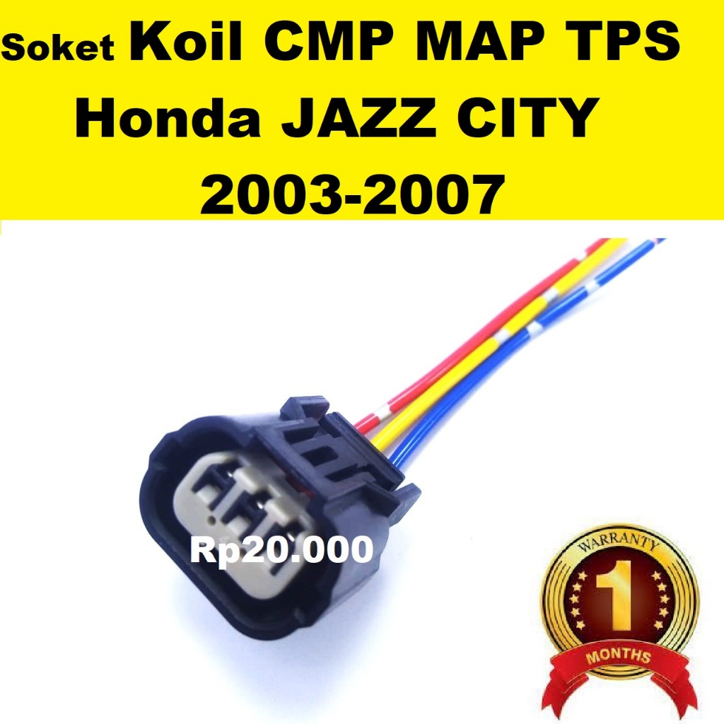 Jual Soket Koil TPS Cmp Honda Jazz CITY IDSI VTEC L13A L15A Coil ...