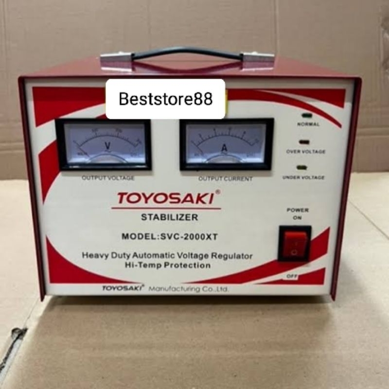 Jual Stabilizer Toyosaki SVC-2000XT (2000 Watt) | Shopee Indonesia