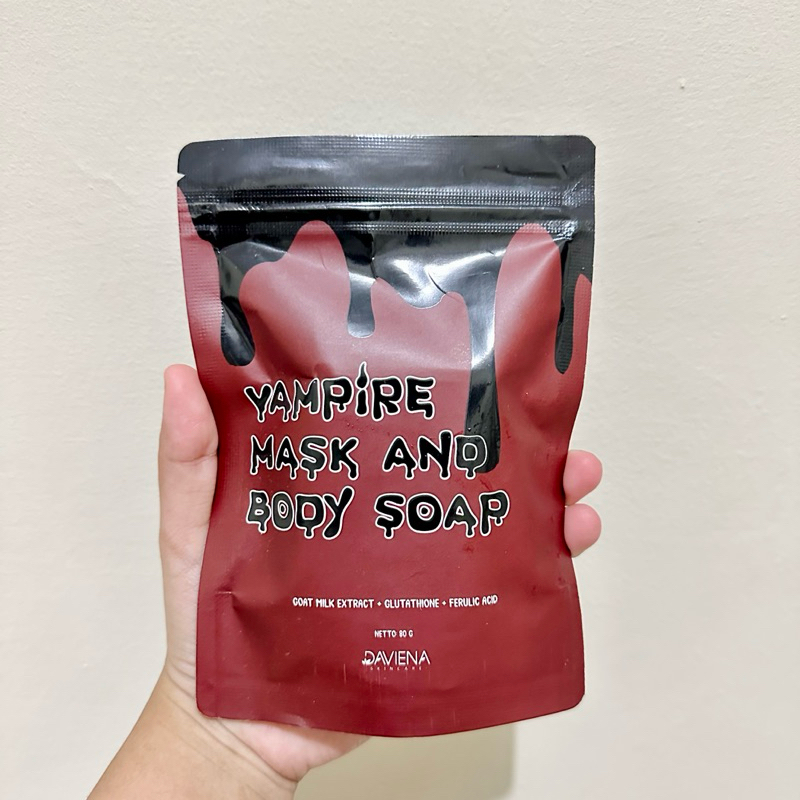 Jual [Ready] DAVIENA Vampire Mask and Body Soap | Shopee Indonesia