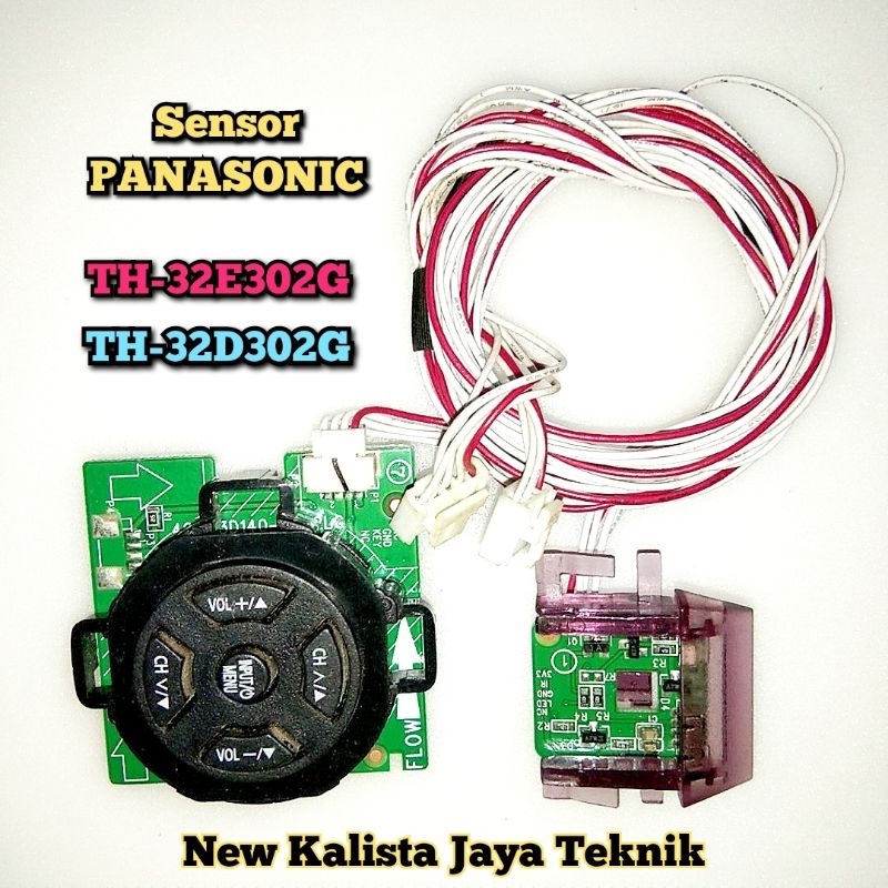 Jual SENSOR TOMBOL TV PANASONIC TH-32D302G TH-32E302G ORIGINAL MODUL IR ...