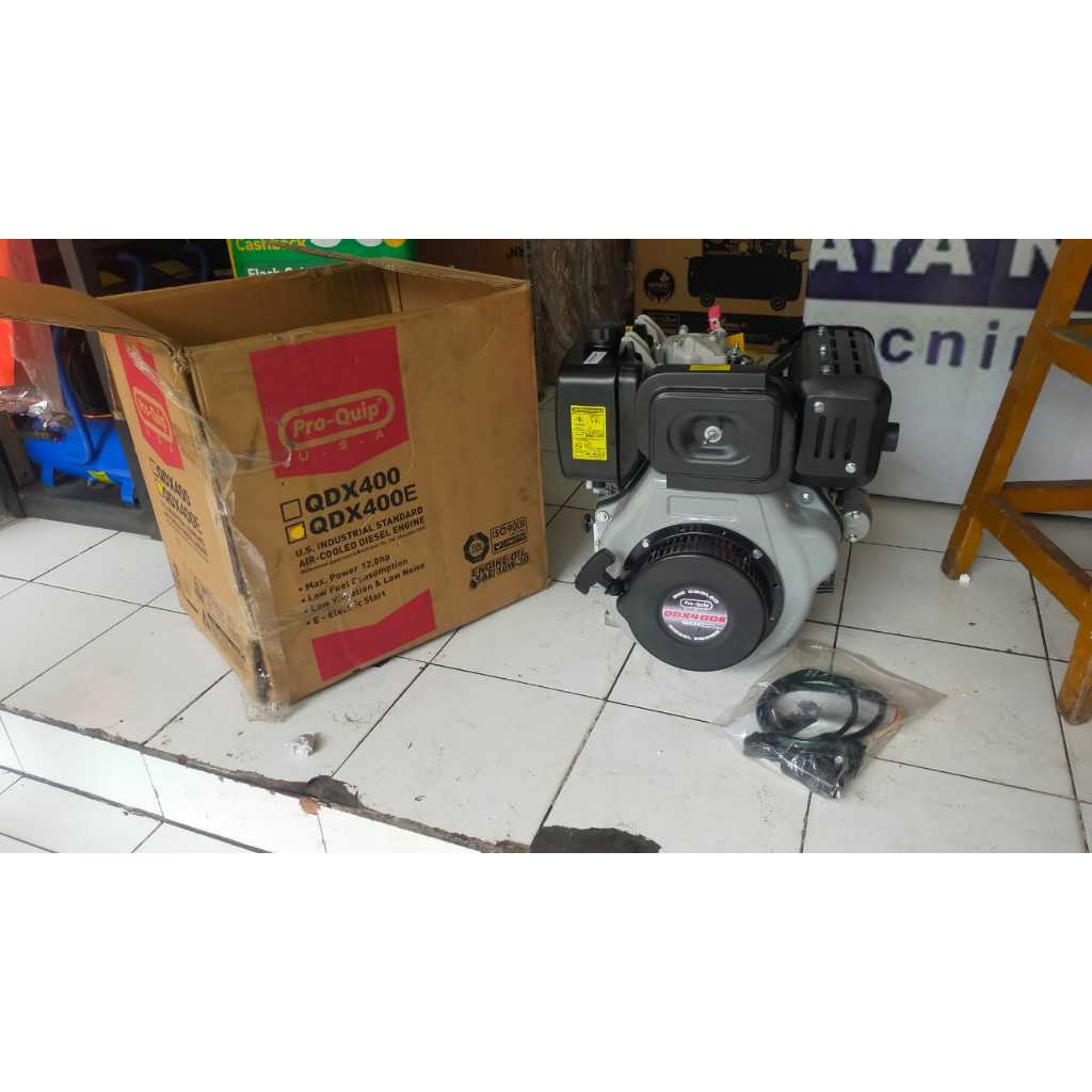Jual PROQUIP QDX400 Diesel Engine 10Hp (Mesin Penggerak Solar) | Shopee ...