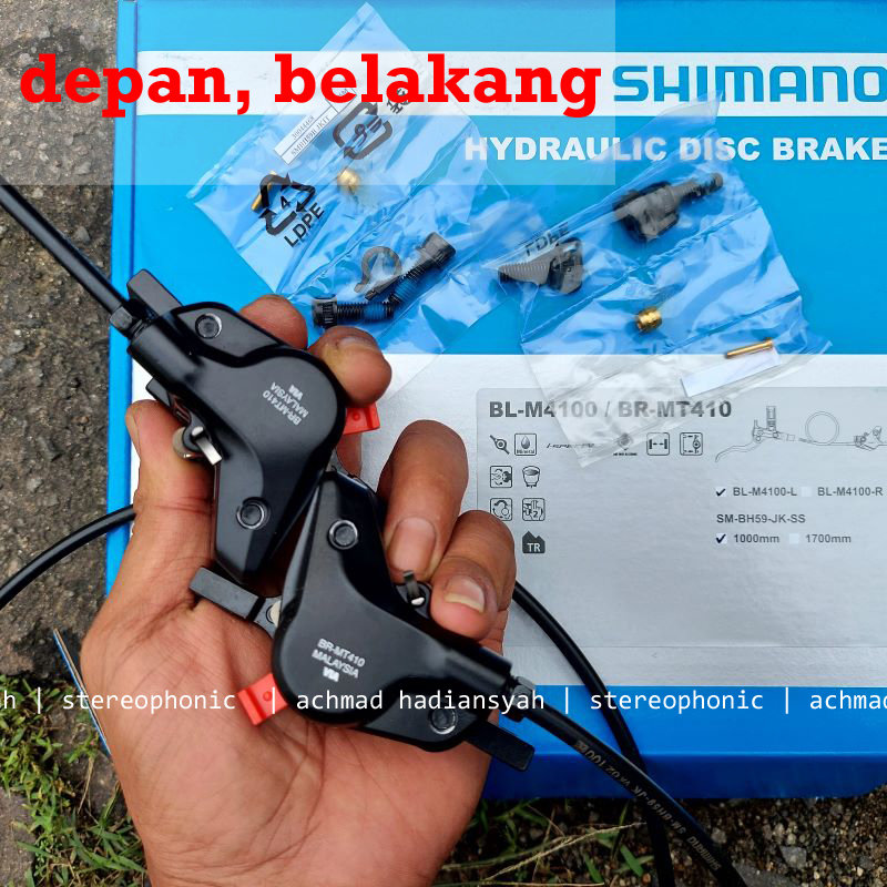 Jual ORIGINAL BNIB.. sepasang Caliper DEORE M4100 sepasang Caliper ...
