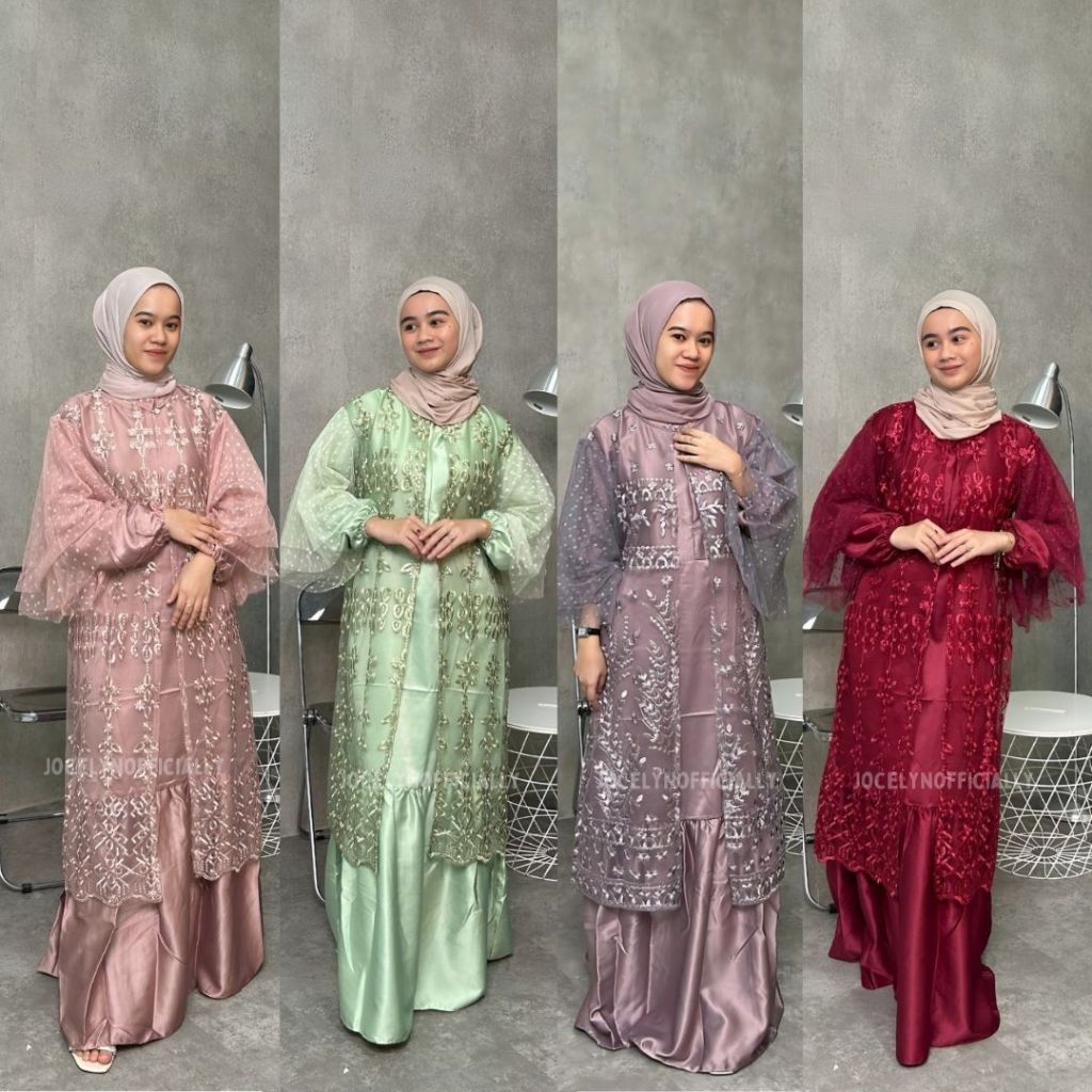 Jual DEVINA DRESS TERBARU - DRESS KEKINIAN - FASHION MUSLIMAH TERBARU ...