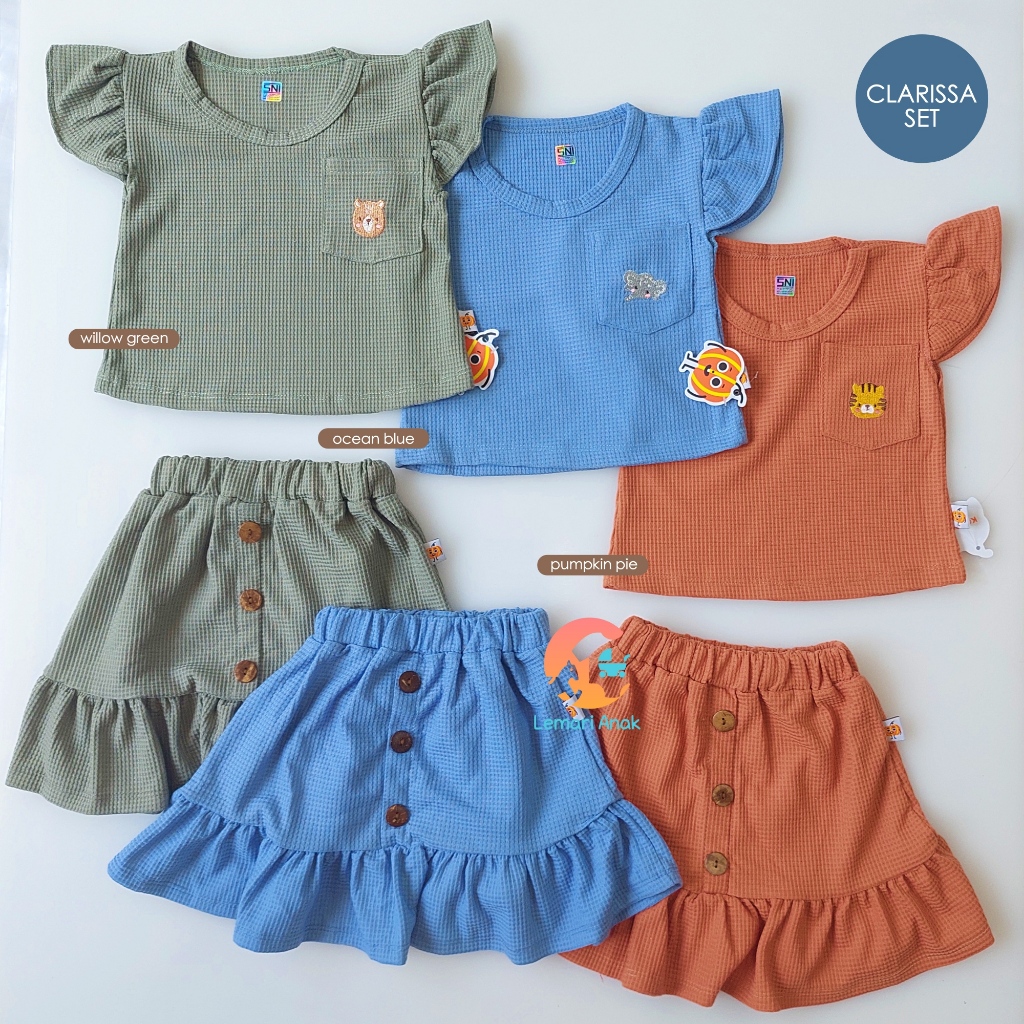 Jual KABOCHAN Clarissa Set - Setelan Anak Perempuan (6-24 Bulan ...