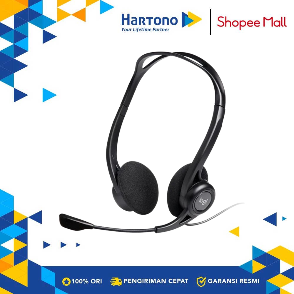 Jual Logitech Multimedia Headphone H370 981-000710 | Shopee Indonesia