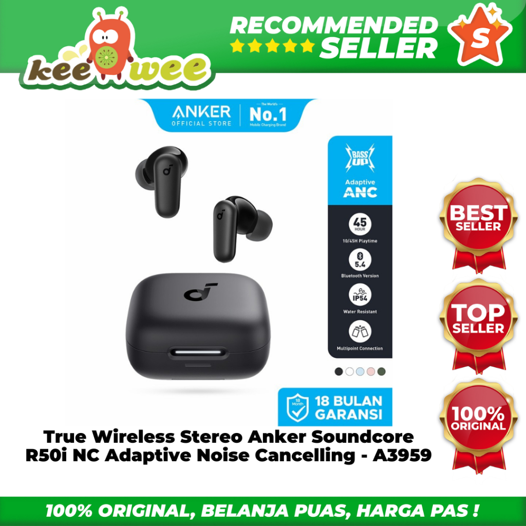 Jual True Wireless Stereo Anker Soundcore R50i NC Adaptive Noise ...