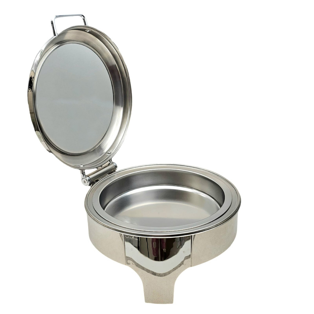 Jual Chafing Dish Pemanas Makanan Prasmanan Roll Top Hidrolik BULAT 6 ...