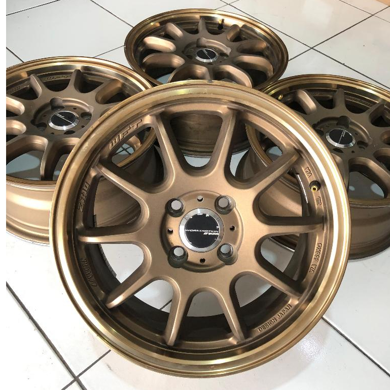 Jual velg mobil ring 15 lebar 65 et40 velg racing work emotion r15 bekas/seken | Shopee Indonesia