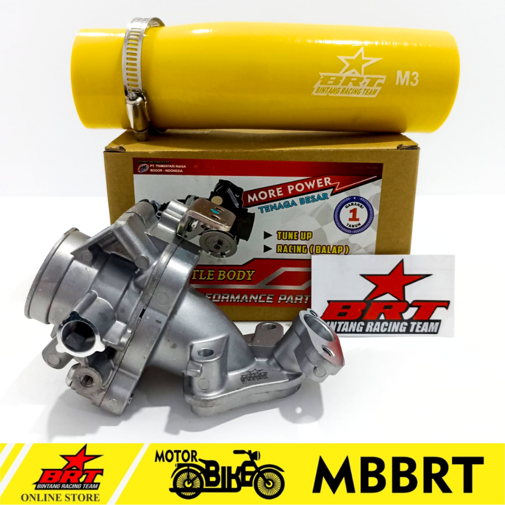 Jual THROTTLE BODY TB BRT & VELOCITY BANANA MIO M3 Z S FINO 125 X RIDE ...