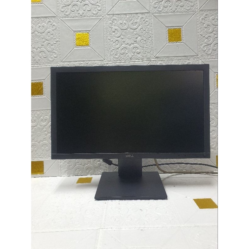 Jual MONITOR MURAH DELL WIDE LED 20 INCHI E2020H LENGKAP KABEL MULUS ...