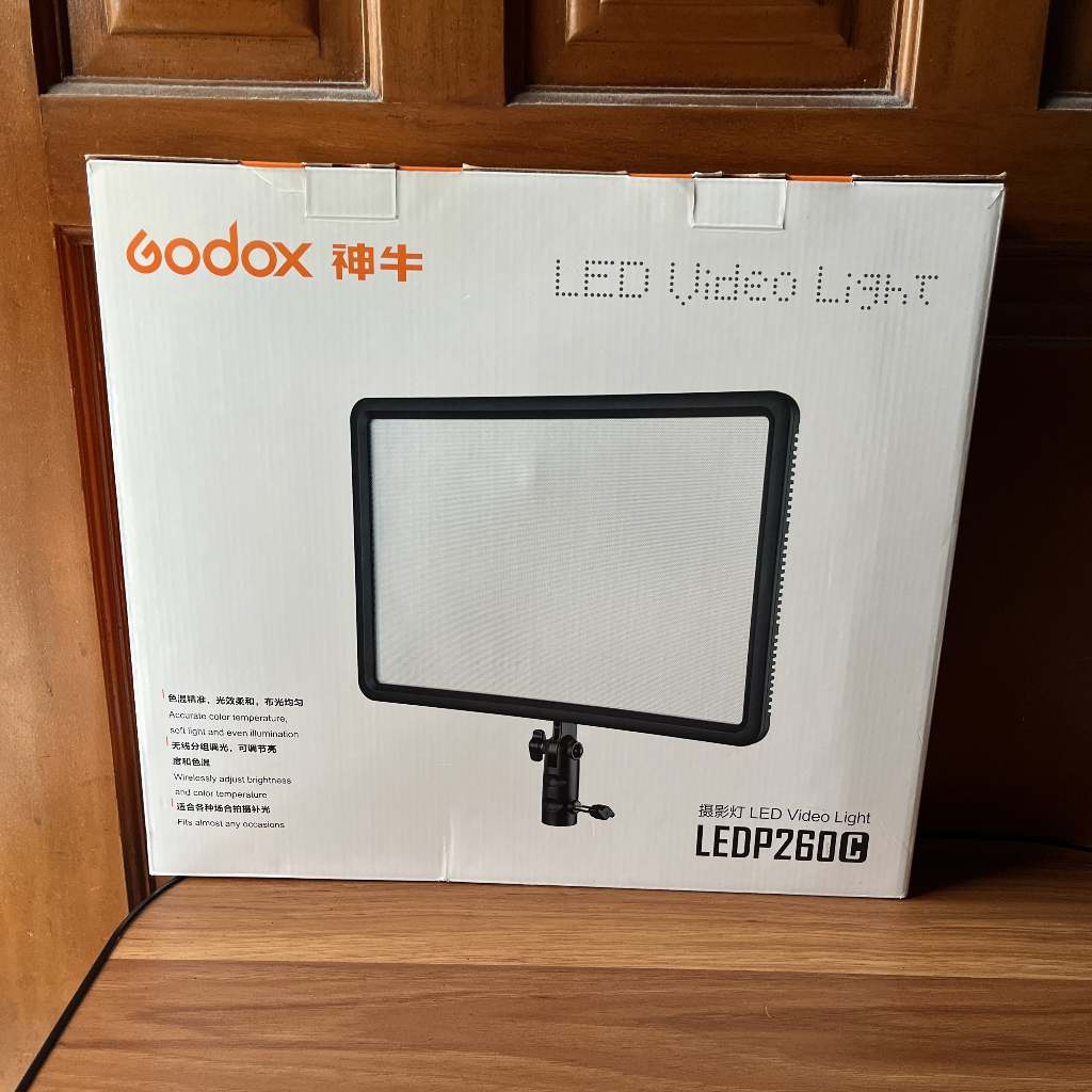 Jual Godox LED P260C Bi-Color Lampu LED Video Continues Light Panel P ...