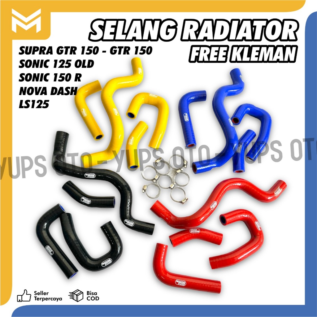 Jual SELANG RADIATOR SONIC 150r SONIC 125 OLD SUPRA GTR 150 LS125 NOVA ...