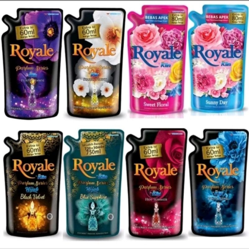 Jual So Klin ROYALE Parfum Series Pewangi Pakaian 650ml | Shopee Indonesia
