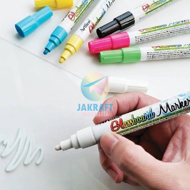 Jual Langka 1 Pcs Spidol Papan Tulis Kaca ARTLINE EPG4 Whiteboard ...