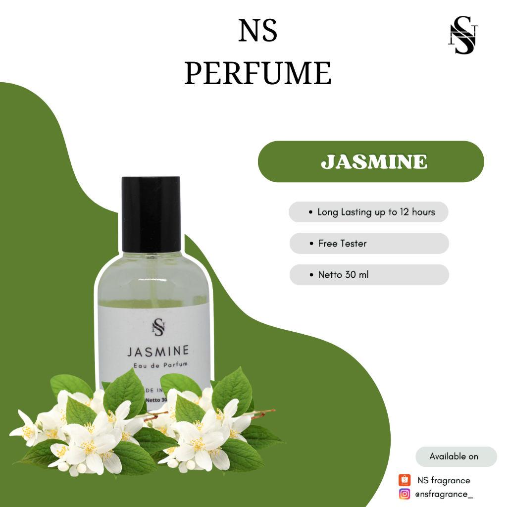 Jual NS Perfume - Parfum 30ml Varian MELATI JASMINE Wangi Feminim Harum ...