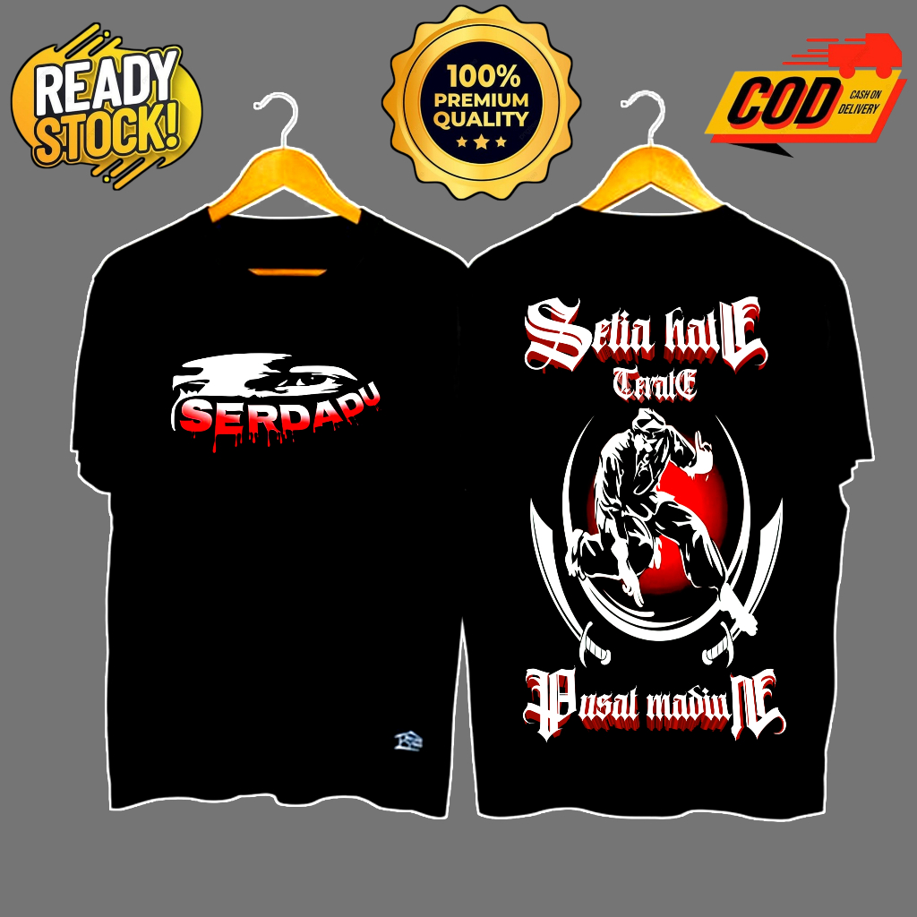 Jual Kaos serdadu SETIA HATI TERATE, / KAOS PSHT TERBARU KEREN | Shopee ...