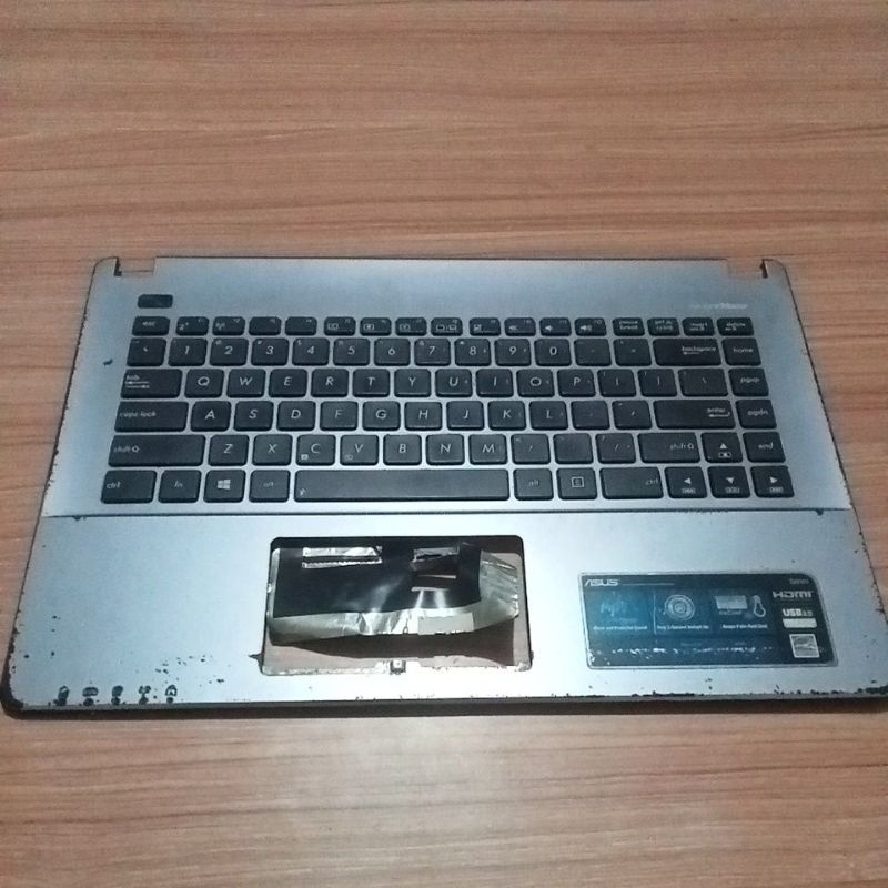 Jual KESING LAPTOP ASUS X450C BAGIAN KYBOARD | Shopee Indonesia