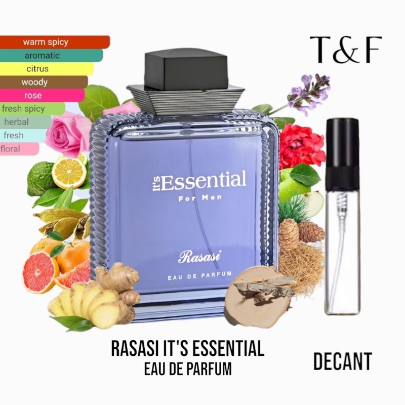 Jual Decant Parfum Rasasi Its Essential | Shopee Indonesia