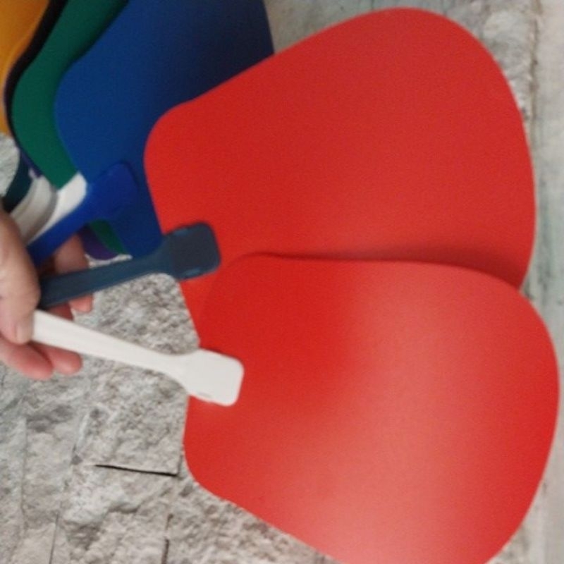Jual Kipas pvc polos oval persegi 17cm bentuk roti tawar | Shopee Indonesia