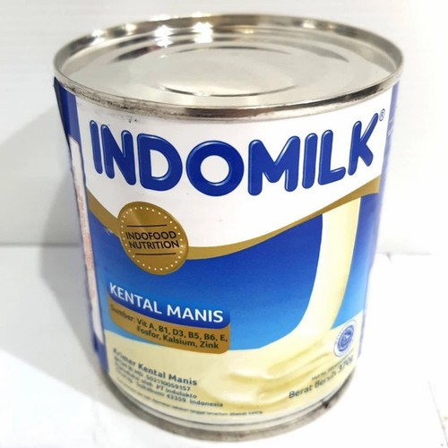 Jual indomilk kaleng kental manis|indomilk putih| indomilk kaleng 375gr ...