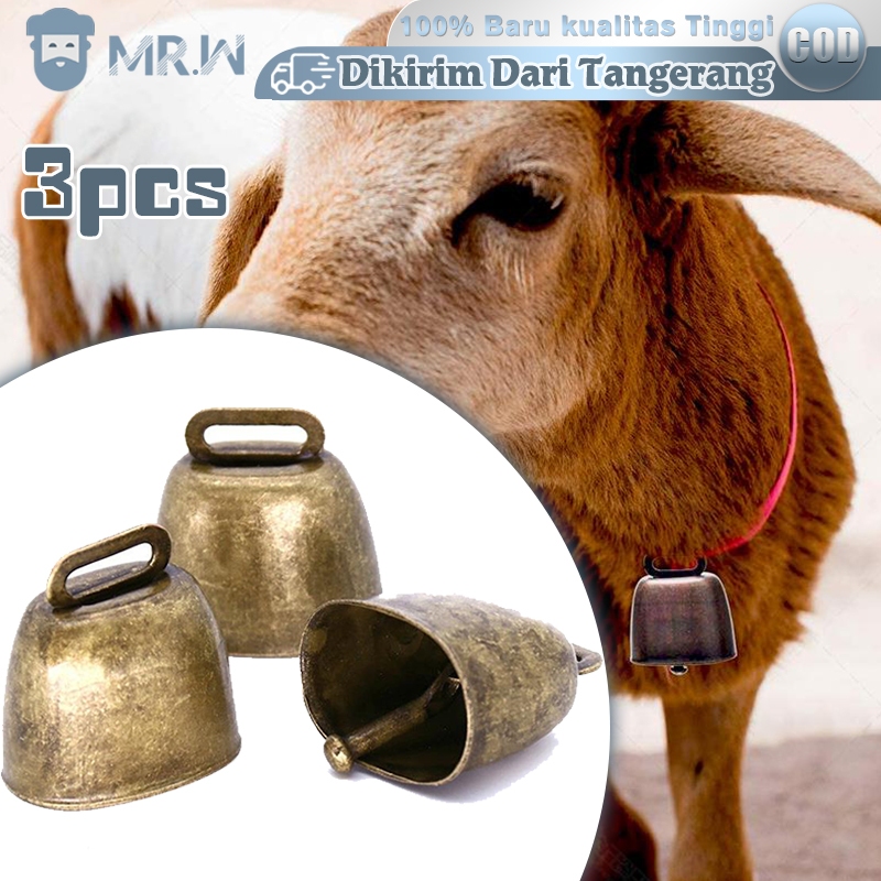 Jual Lonceng Sapi Bunyi Keras 3pcs Lonceng Kambing Klontongan Sapi ...