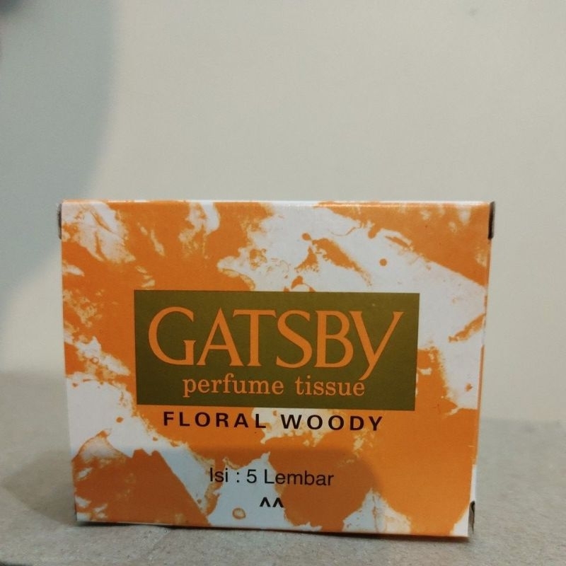 Jual GATSBY PERFUME TISSUE ISI 5LEMBAR | Shopee Indonesia