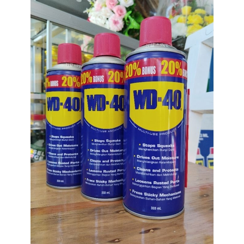 Jual WD -40 spray multi-use / pemulas anti karat/semprotan anti karat ...