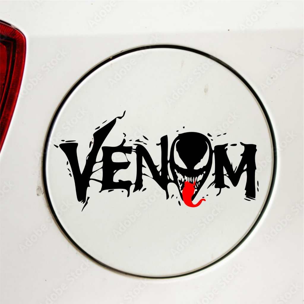 Jual CUTTING STICKER MONIL VENOM STIKER TANGKI MOBIL KEREN MURAH ...
