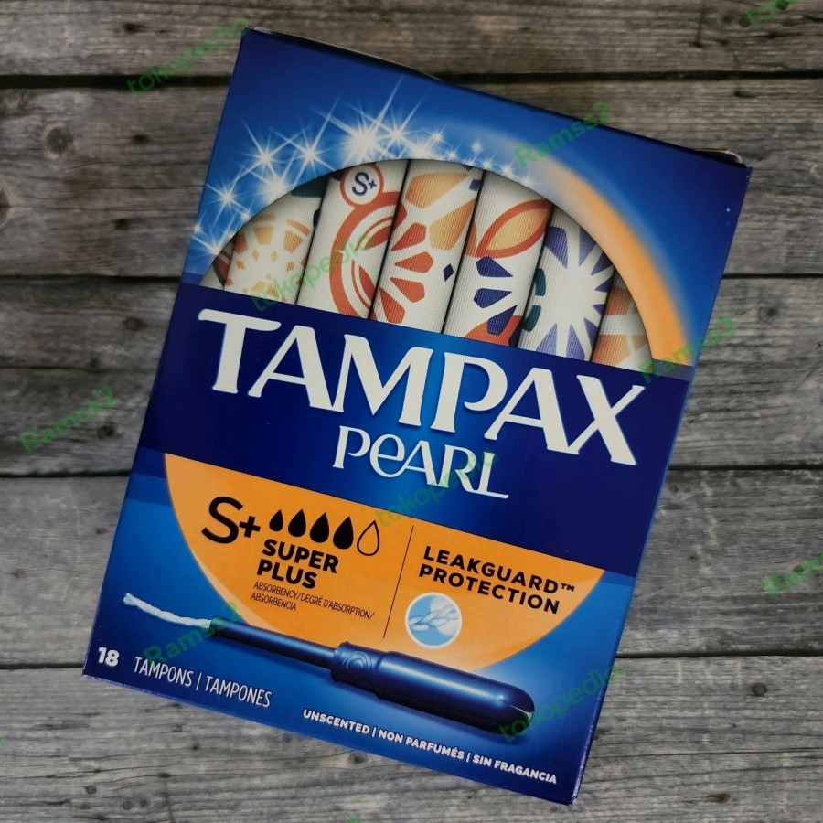 Jual Vann Tampax Pearl Super Plus Tampon Sanitary Pad Pembalut Whisper ...