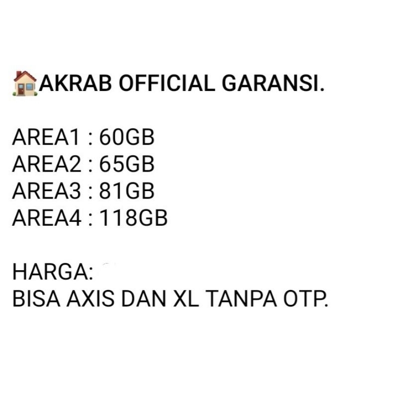 Jual PAKET DATA XL UNLIMITED Akrab | Shopee Indonesia