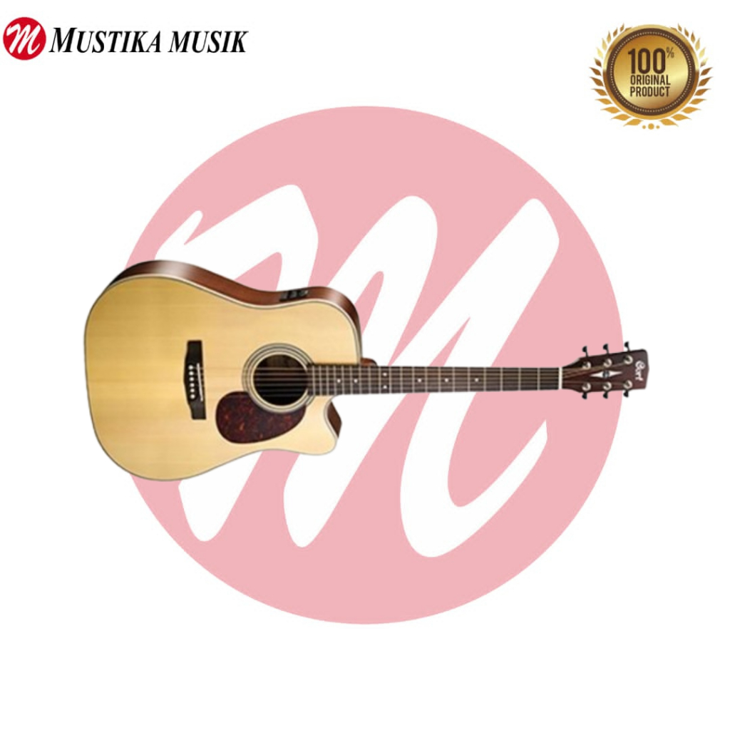 Jual Gitar Acoustic Electric CORT MR710F-NAT (-/-BAG) W/EQ | Shopee ...