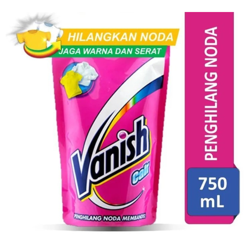 Jual Vanish Pink Penghilang Noda Refill Pouch 750ml | Shopee Indonesia