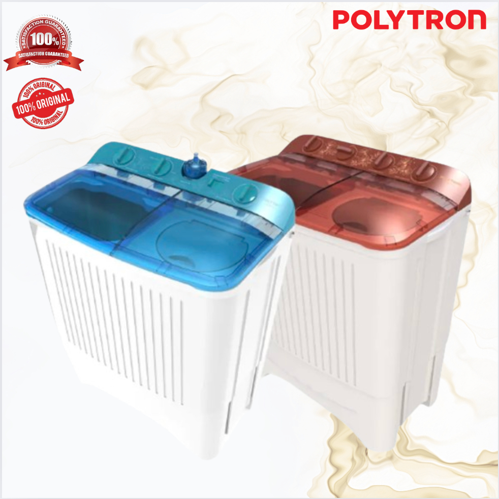 Jual MESIN CUCI 2 TABUNG POLYTRON PWM 7072 7Kg/PWM7072/PWM-7072/MESIN ...