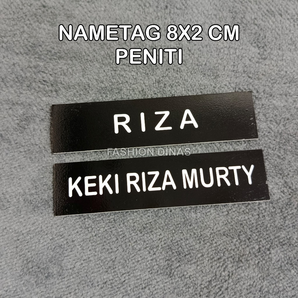 Jual NAME TAG PENITI ASN PERSIT KANTOR PAPAN NAMA AKRILIK CUSTOM ...