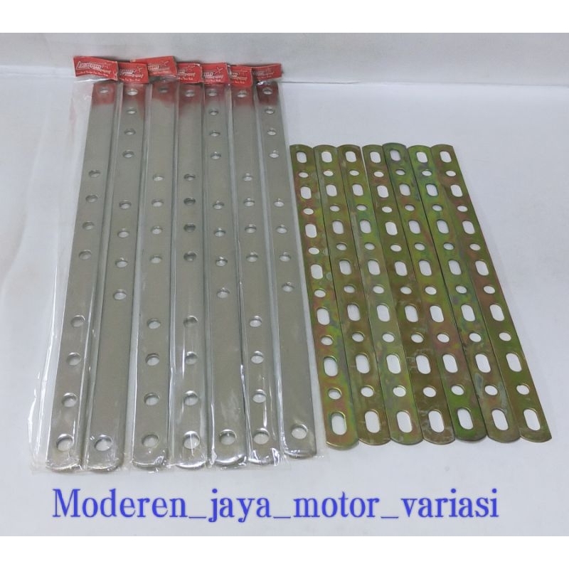 Jual BREKET PLAT BOLONG SERBAGUNA CROM/PLAT BOLONG SERBAGUNA KUNING ...