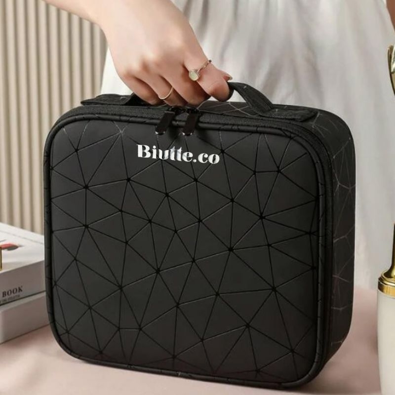 Jual Tas Kosmetik MEWAH LUX BESAR PREMIUM WATERPROOF - Make Up Travel ...