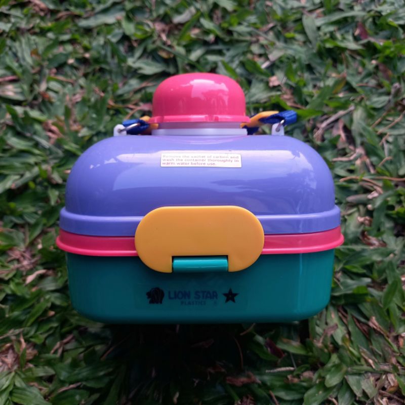 Jual Kotak Makan Jadul Anak TK tahum 90 an merk Lion Star NOS | Shopee ...