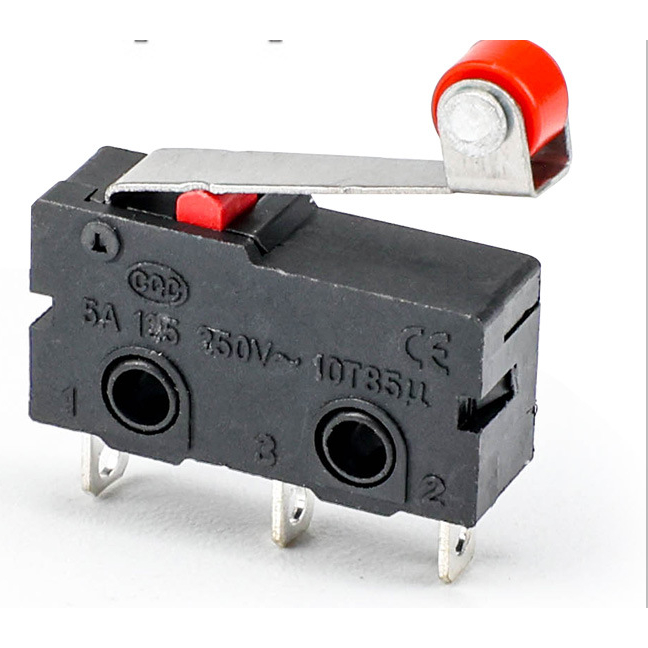 Jual MICRO LIMIT SWITCH ROLLER 3P 3PIN 5A 250V | Shopee Indonesia