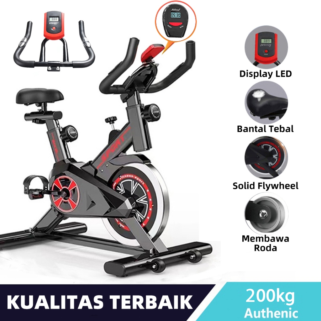 Jual Y&T Spinning Bike Sepeda statis Tes Detak Jantung Sepeda olahraga ...