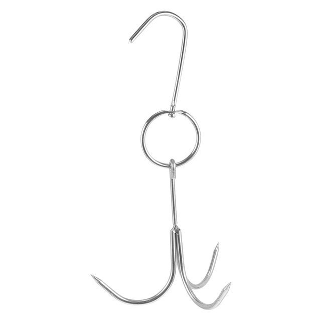 Jual SS Triple Meat Hook / Roast Duck Hook 30cm (5mm) 1 pcs | Shopee ...
