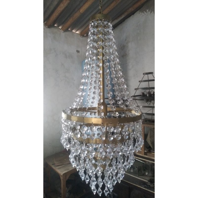 Jual lampu kristal akrilik model janur 30x60 | Shopee Indonesia