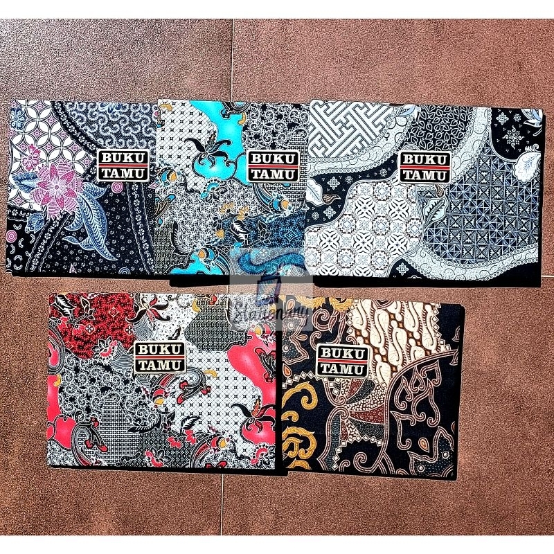 Jual Buku Tamu / Guest Book Batik Cover KAIN Batik (HardCover ...