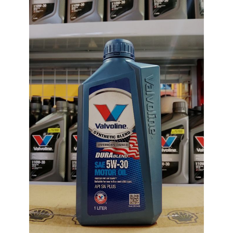 Jual VALVOLINE DURABLEND SAE 5W-30 MOTOR OIL 1L | Shopee Indonesia