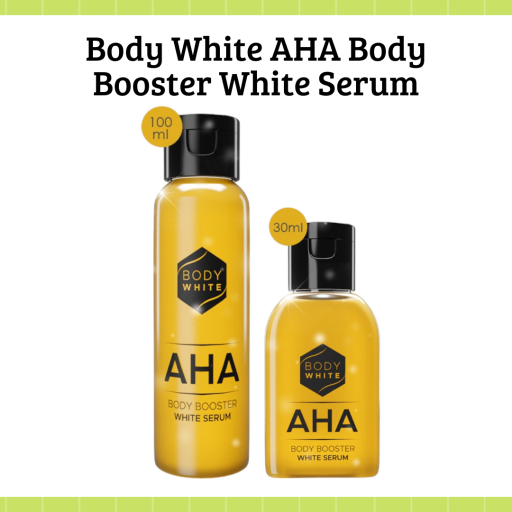 Jual Body White Aha Body Booster White Serum 30ml & 100ml | Shopee ...