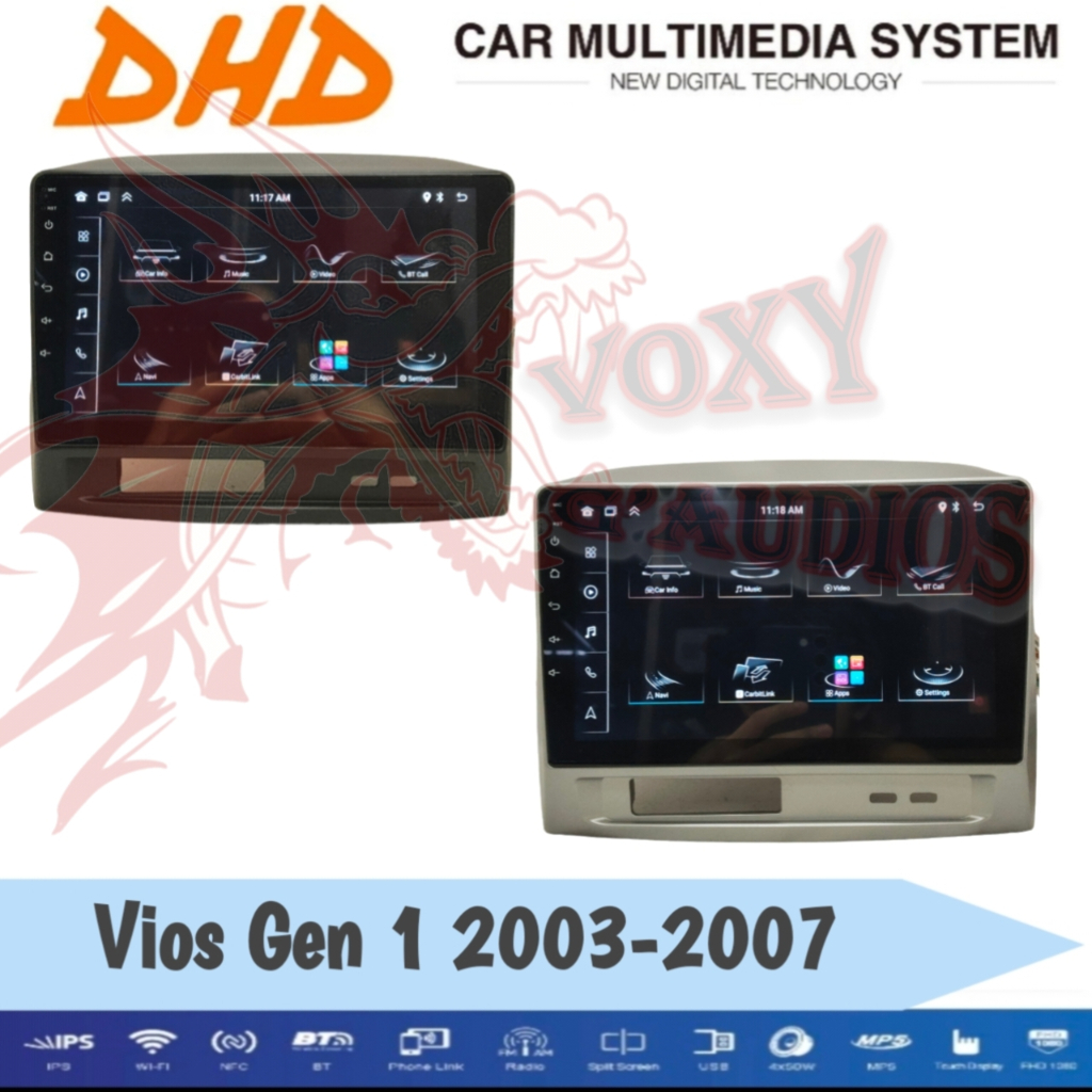 Jual Head Unit Android Dhd For Toyota Vios 2003 - 2007 9 inch Plug And ...
